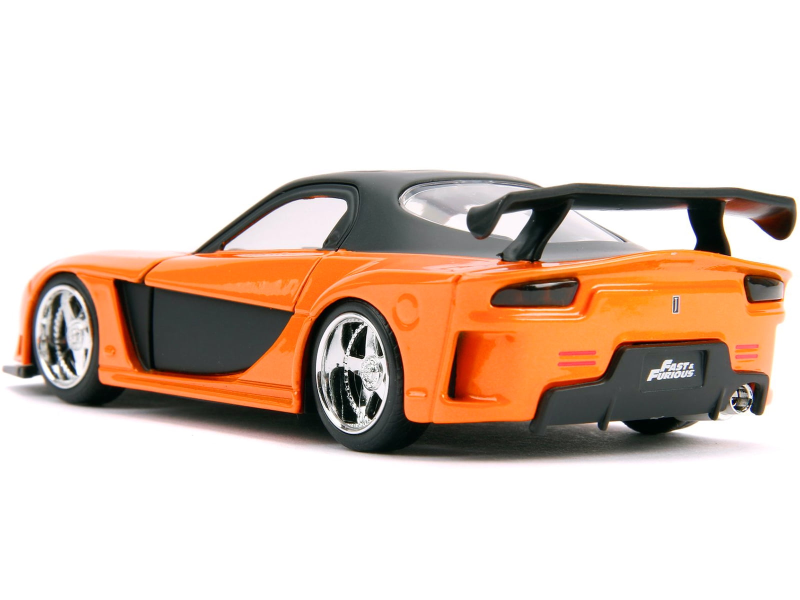 Han's Mazda RX-7 RHD (Right Hand Drive) Orange Metallic and Black "Fast ...