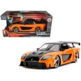 Han's Mazda RX-7 RHD (Right Hand Drive) Orange and Black "Fast ...