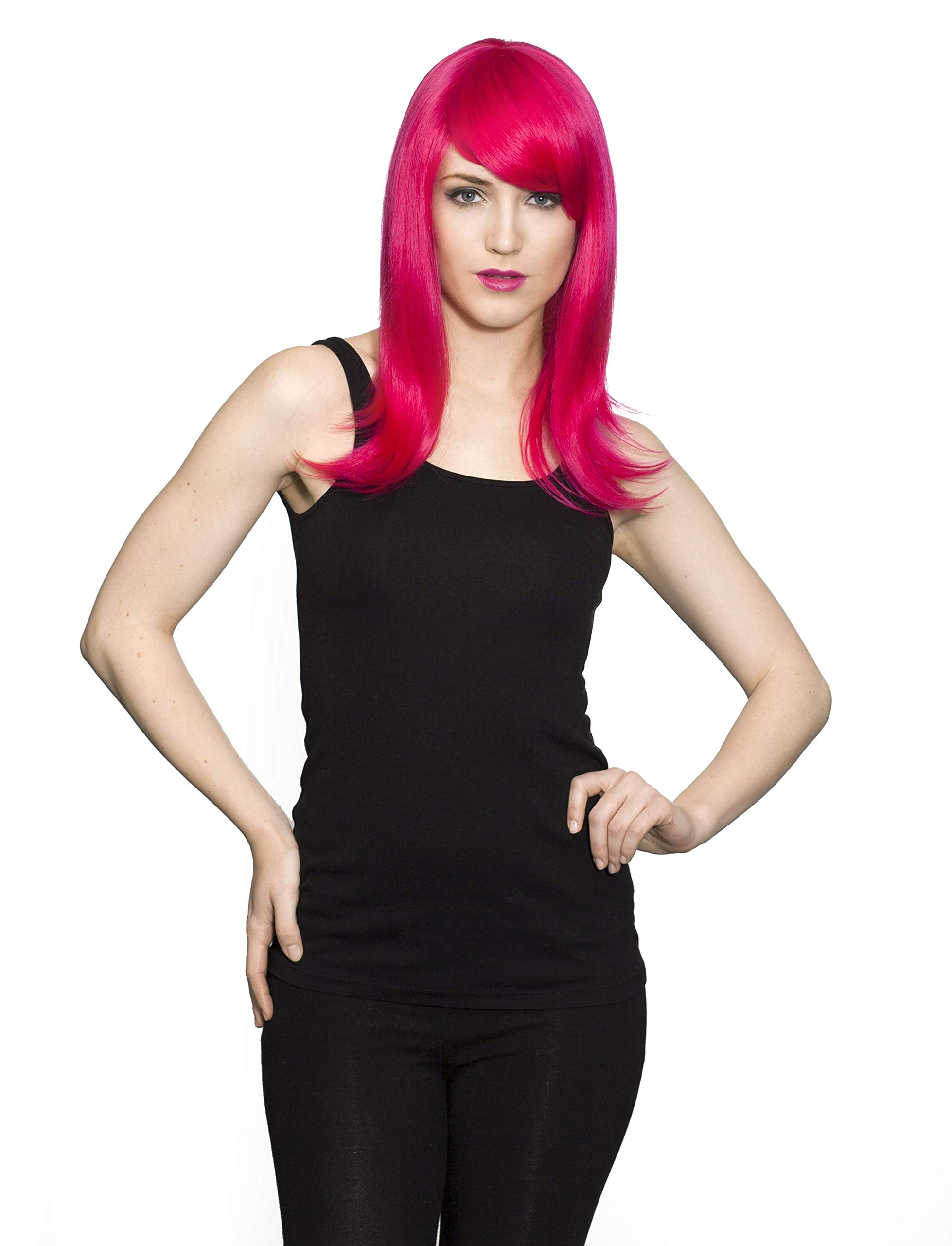 Hana Deluxe Party Girl Color Chocolate - Enigma Wigs Women's Mid Length ...