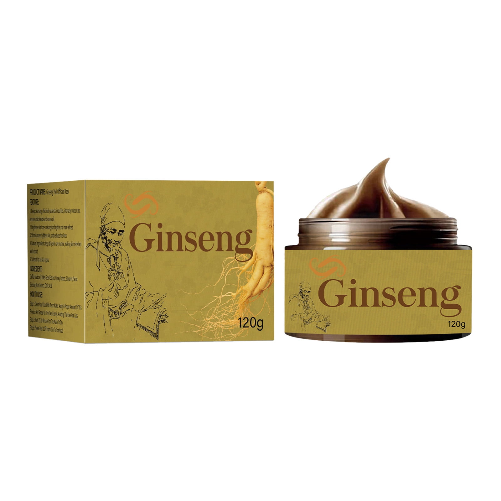 Hana Ginseng Face Hana Ginseng Peel Off Korean Hana Ginseng Peel Off ...