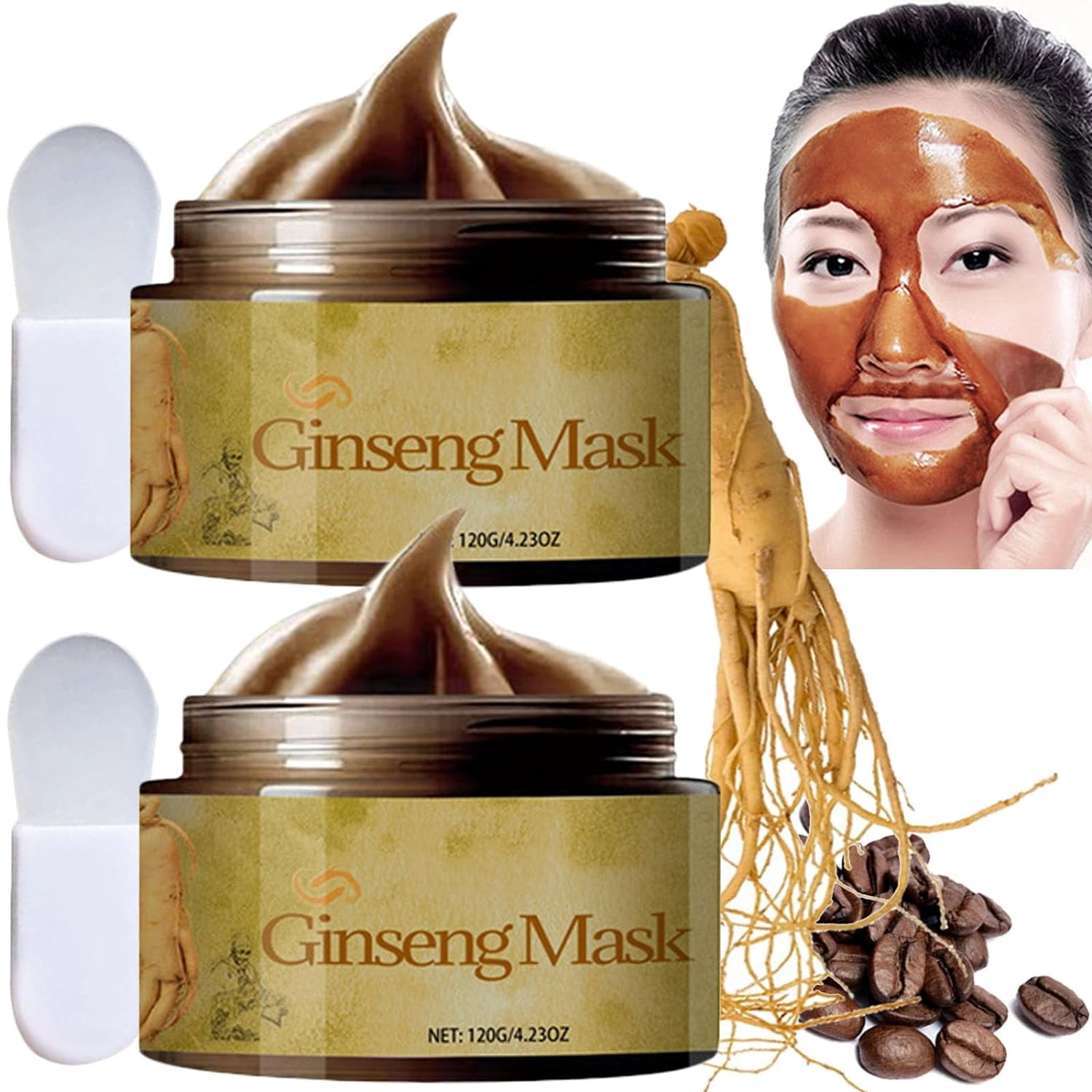 Hana Ginseng Peel Off Face Mask, Korean Hana Ginseng Peel Off Face Mask ...