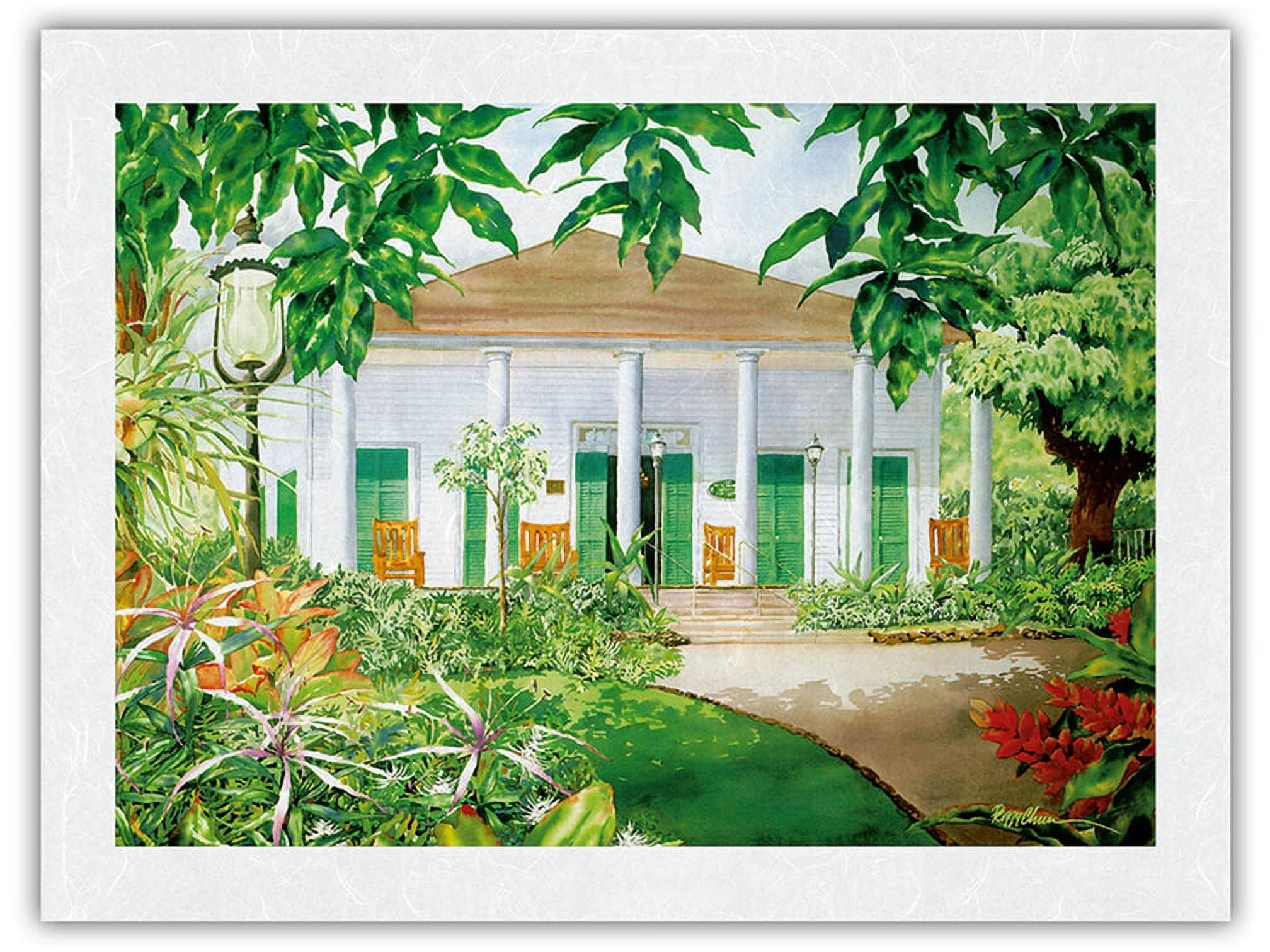 Hanaiakamalama - Queen Emma of Hawaii Summer Palace - From an Original ...