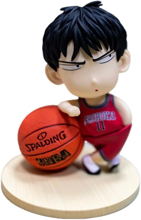 Hanamichi Sakuragi‌ Figure, Kaede Rukawa Figure, Q Version Standing 9cm ...