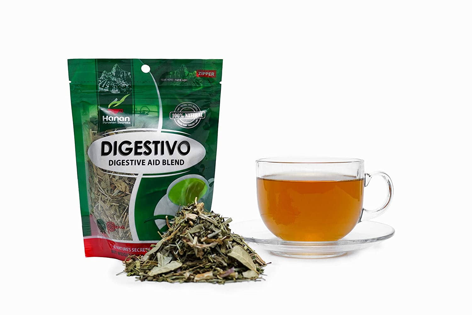 Hanan Peruvian Secrets Digestivo Herbal Tea | 100% Natural Digestive ...
