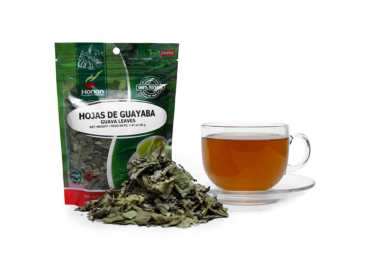 Hanan Peruvian Guava Leaves Herbal Tea | 100% Natural | Supports Blood ...