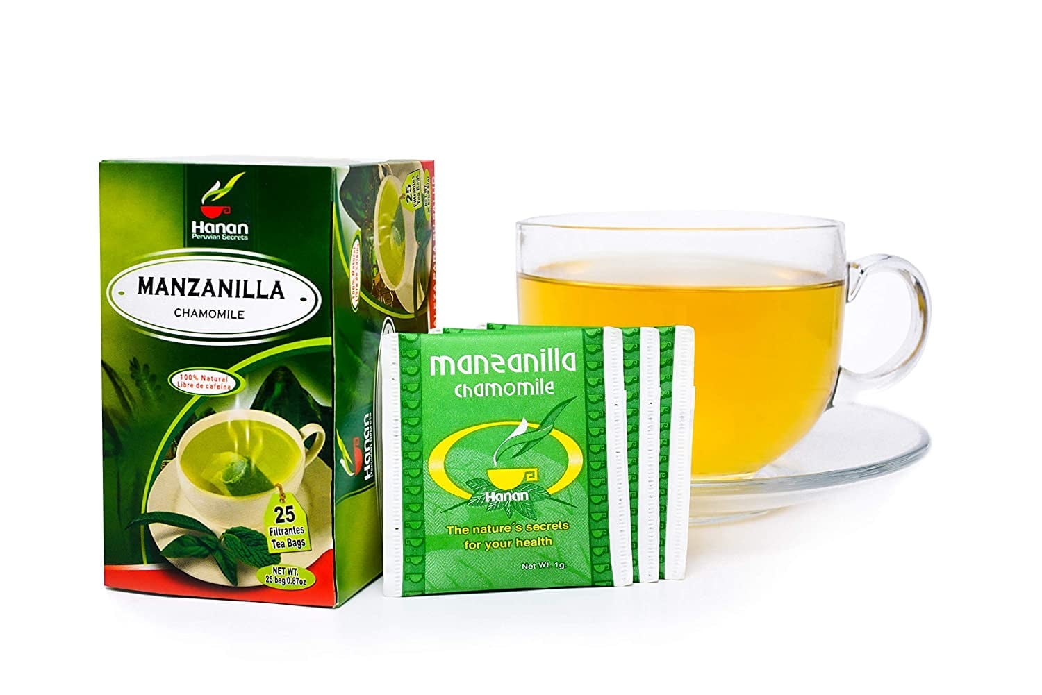 Hanan Peruvian Secrets Manzanilla Herbal Tea | 100% Natural Chamomile ...