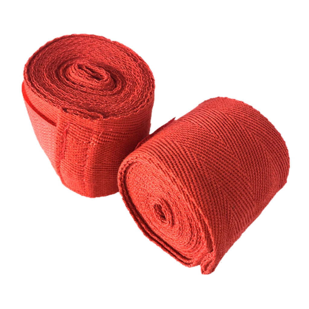 Hanas 2.5M Hand Wraps Boxing Wrist Bandages Strap Pad Glove Protection ...