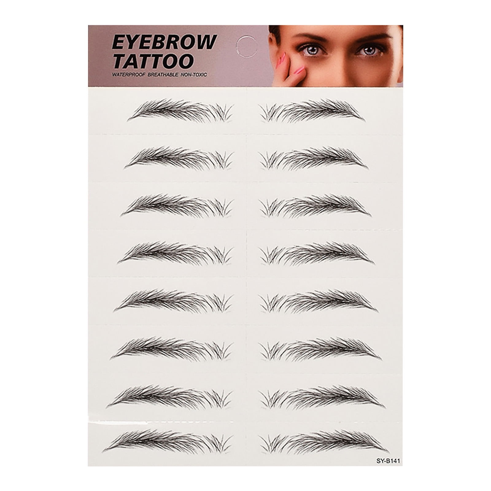 Hanas 3D Hair-Like Authentic Eyebrows Grooming Shaping Brow Shaper ...