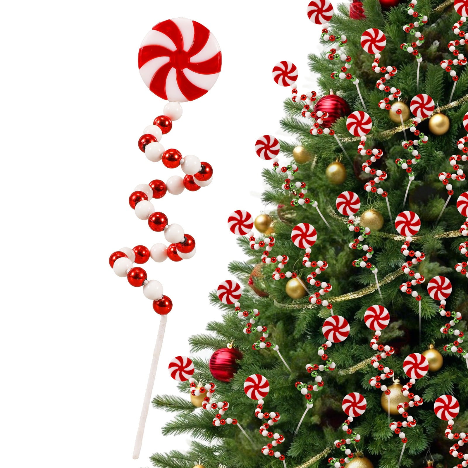 Hanas Christmas Decorations Grinch 2024 Tree Props Christmas Decor ...