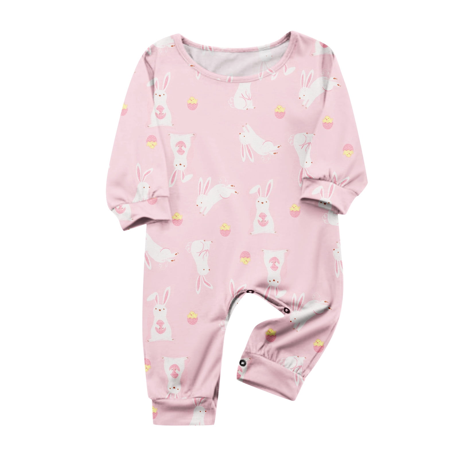 Hanas Easter Bunny Family Pajamas Easter Print Cute Family Set Pajamas ...