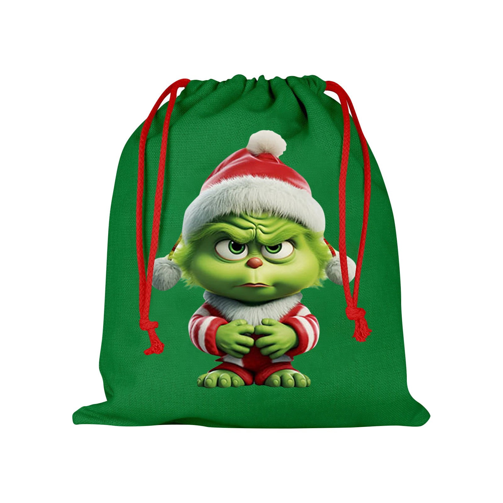 Lunuaoe Grinch Christmas Decorations 2025 Cartoon Green Printing ...