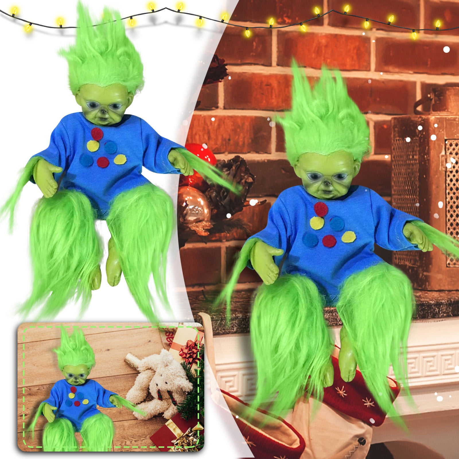 Hanas Grinch Christmas Decorations Christmas Ornament The Lifelike ...