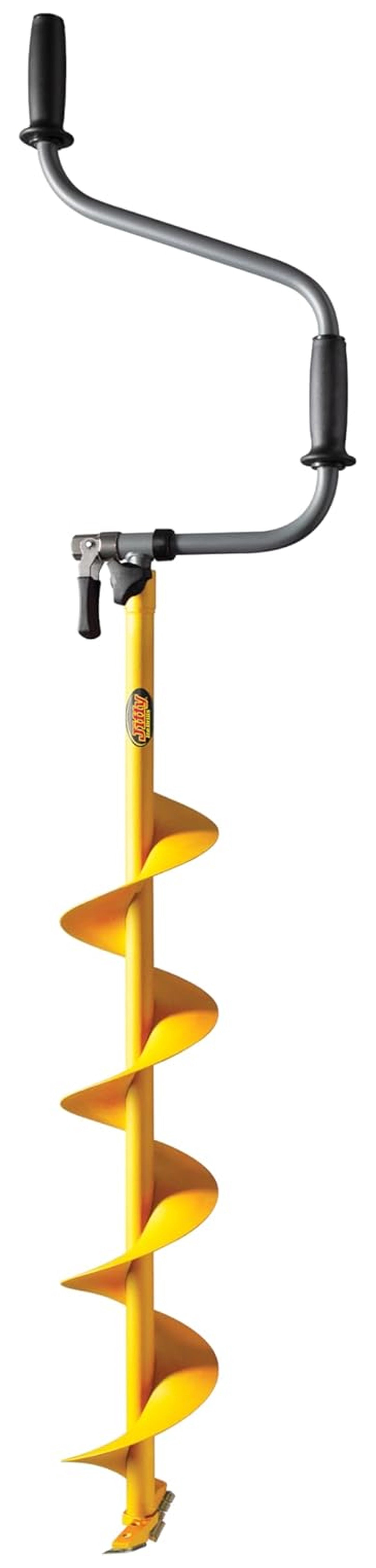 Hand Auger, -Down, Extendable, 6-Inch, Steel, Yellow, J4656 - Walmart.com