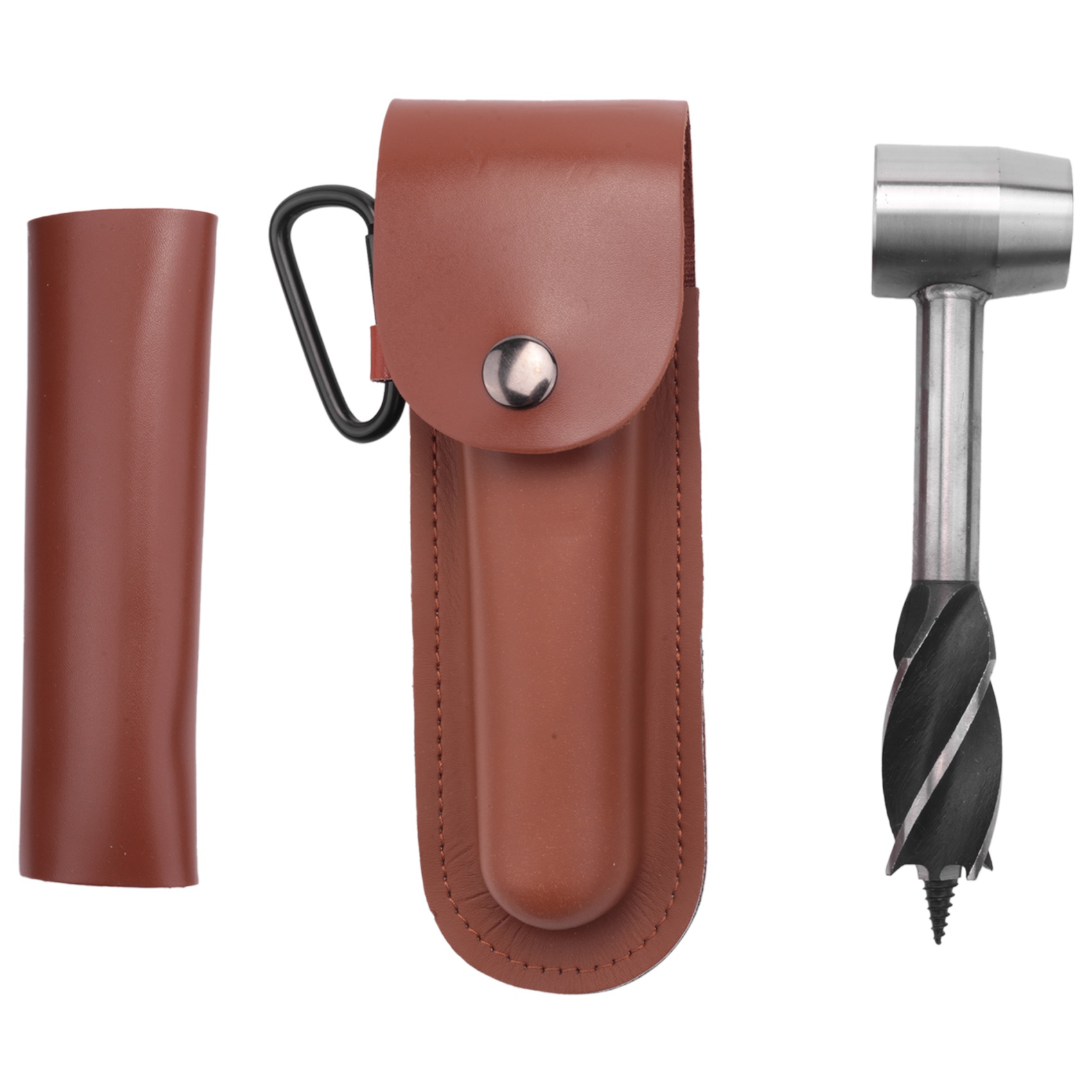 Hand Auger Wrench, Eye Wood Auger Manual Hole Maker, Gear Multitool for ...