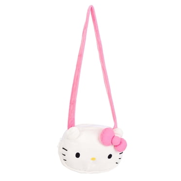 Hello Kitty Face Shaped Plush Handbag - Walmart.com