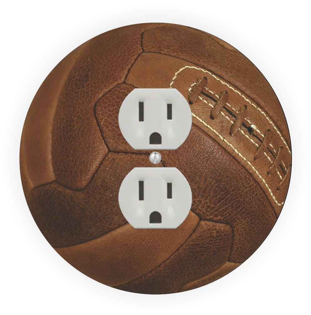 Hand Ball Design - Round Light Switch Plate Cover - Outlet Cover ...