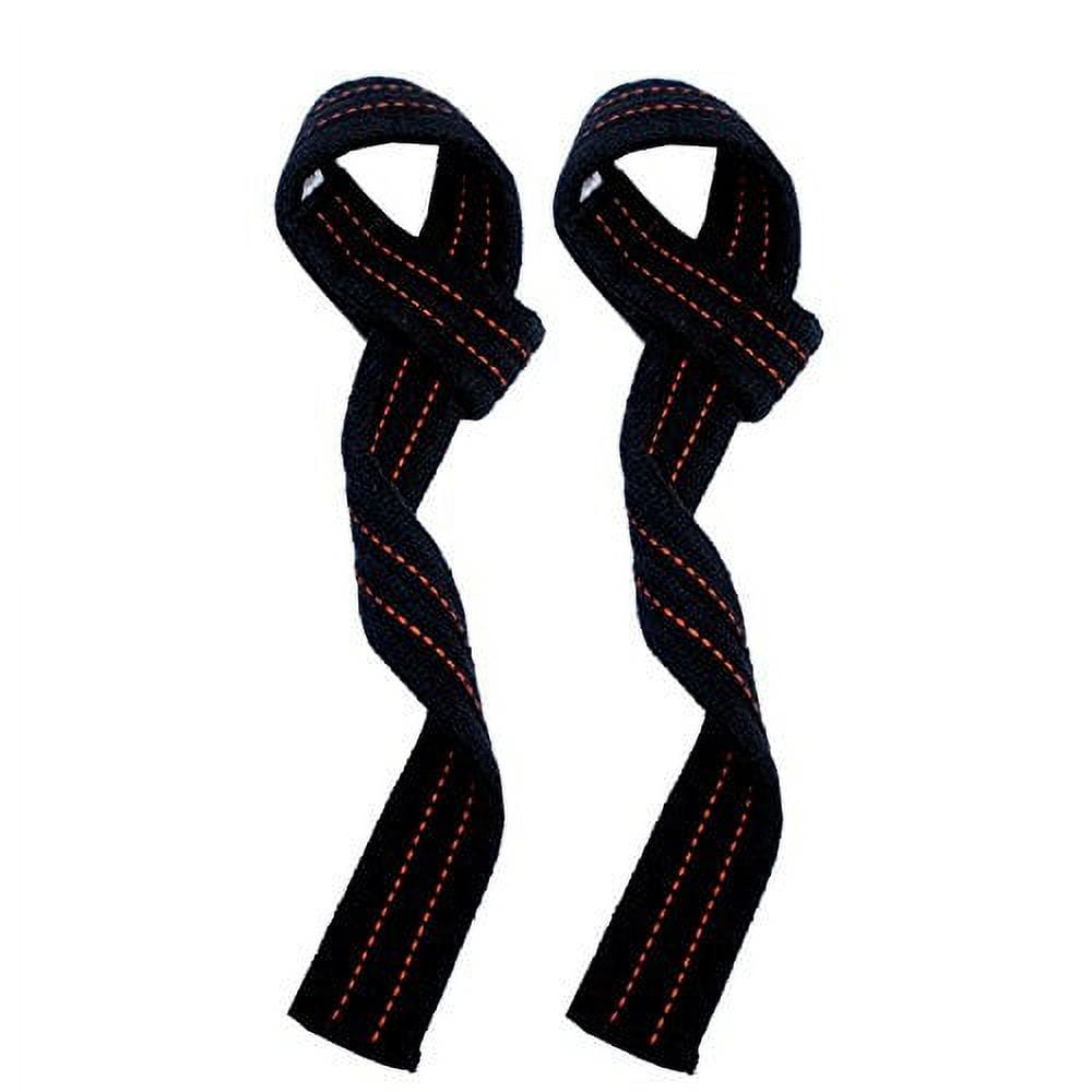 Hand Bar Weight Lifting Strength Training Workout Cotton Straps LG-10 ...