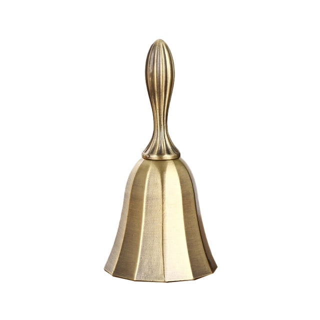 Hand Bell Brass Wedding Bells Multi-Purpose Call Bell for Restaurant ...
