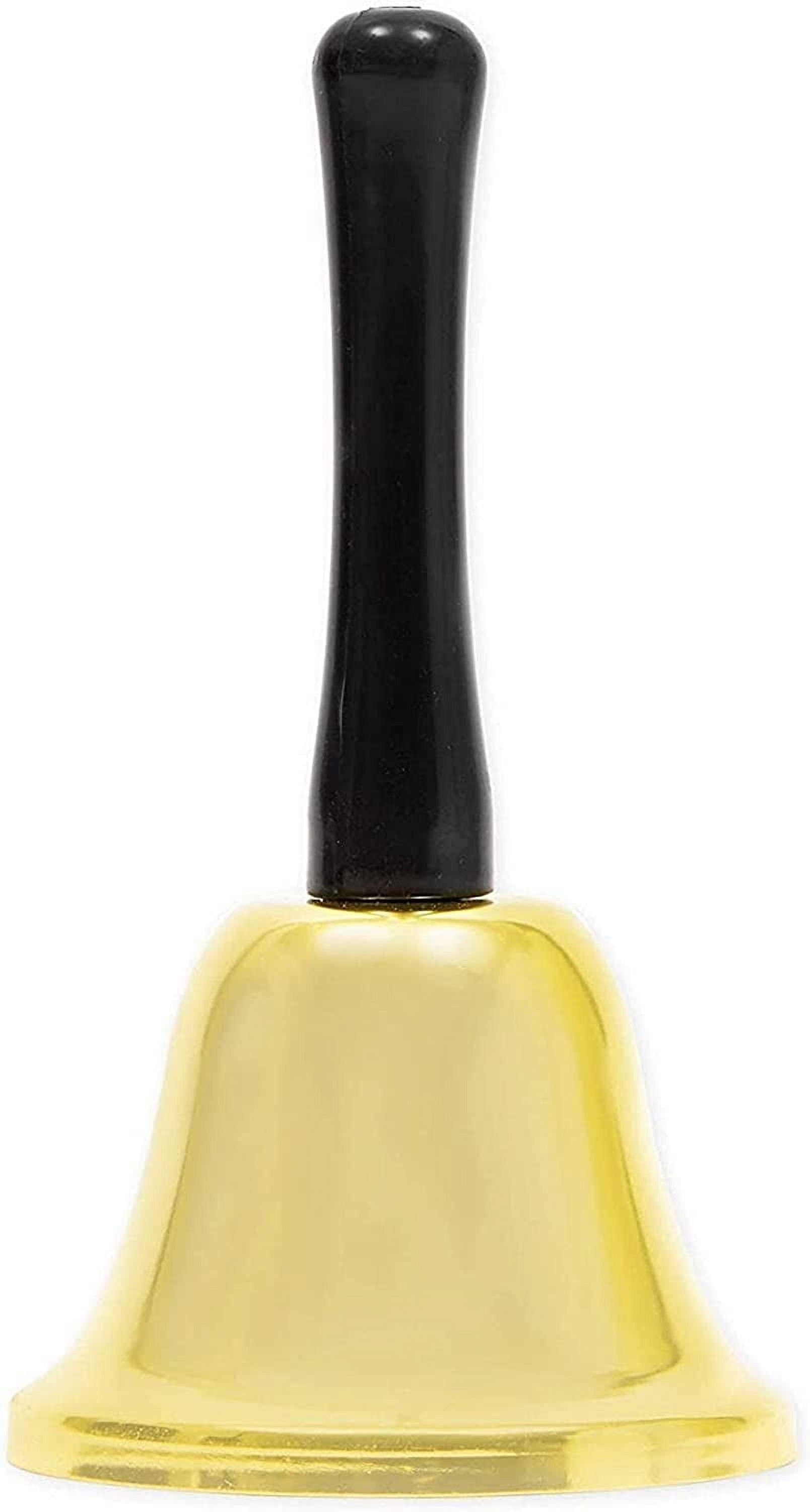 Hand Bell, Call Bell for Signaling Assistance (3x5 Inch, Gold ...