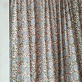 Hand Block Print Cotton Curtain Set of 2 Panel Home Decor India Style ...