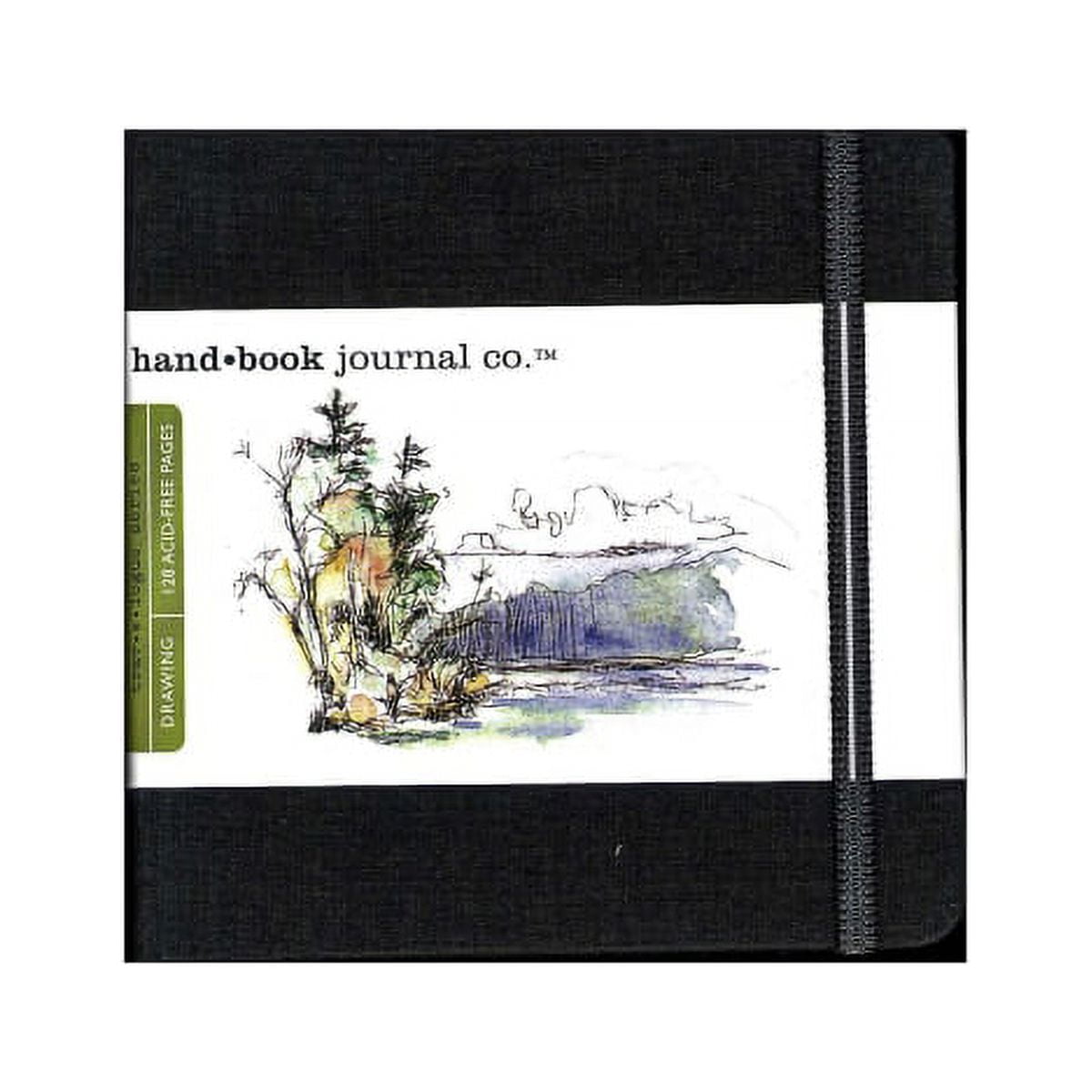 Hand Book Journal Co. Travelogue Drawing Journal, 5 1/2" x 5 1/2 ...