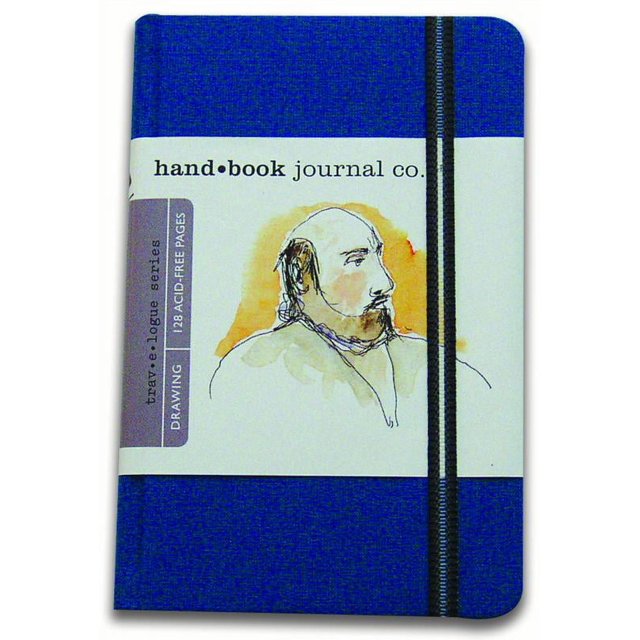 Hand Book Travelogue Drawing Journal 3.5"X5.5" 64 Sheets-Portrait ...