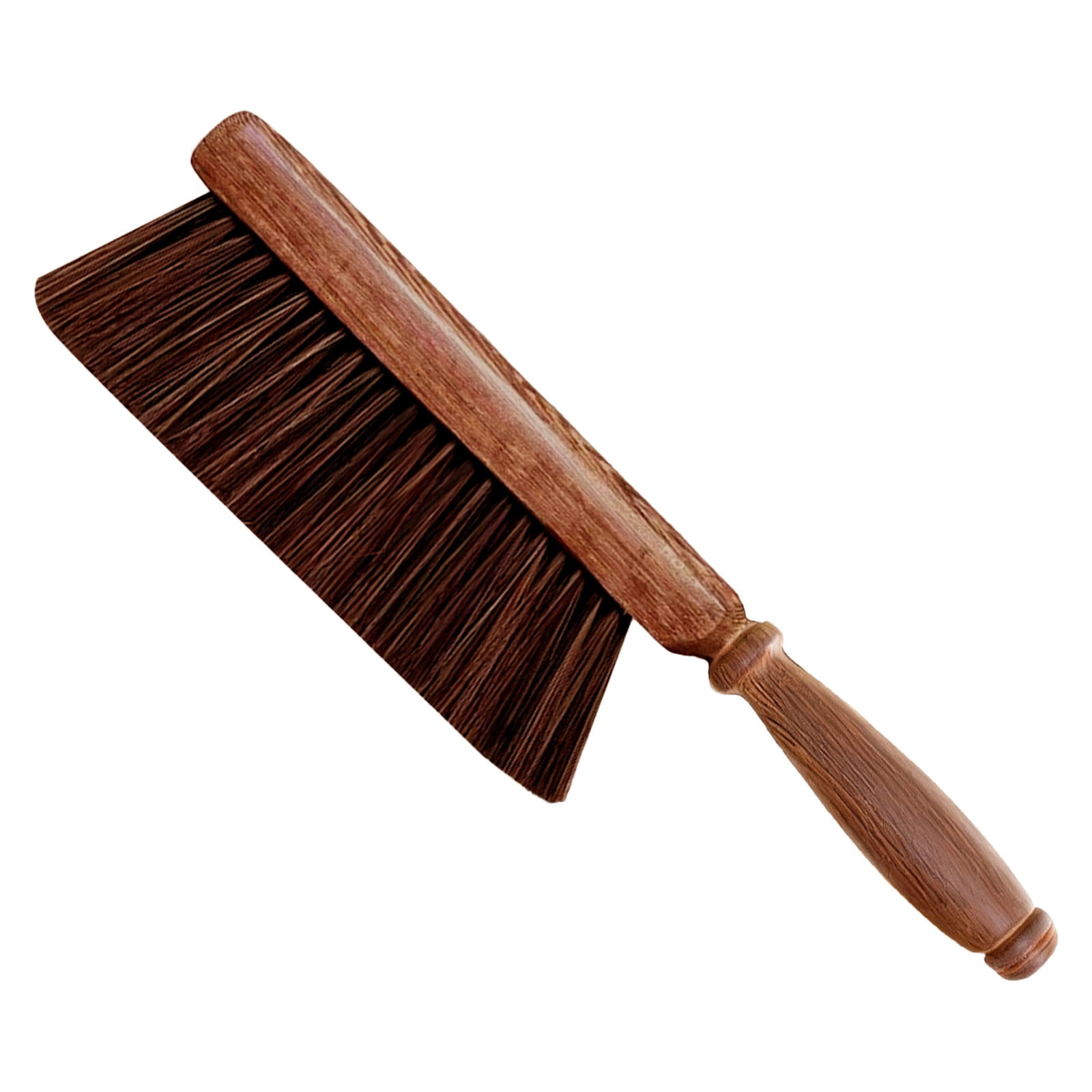 Hand Broom and Dustpan Set, Soft Bristle Counter Brush with Wood Handle ...