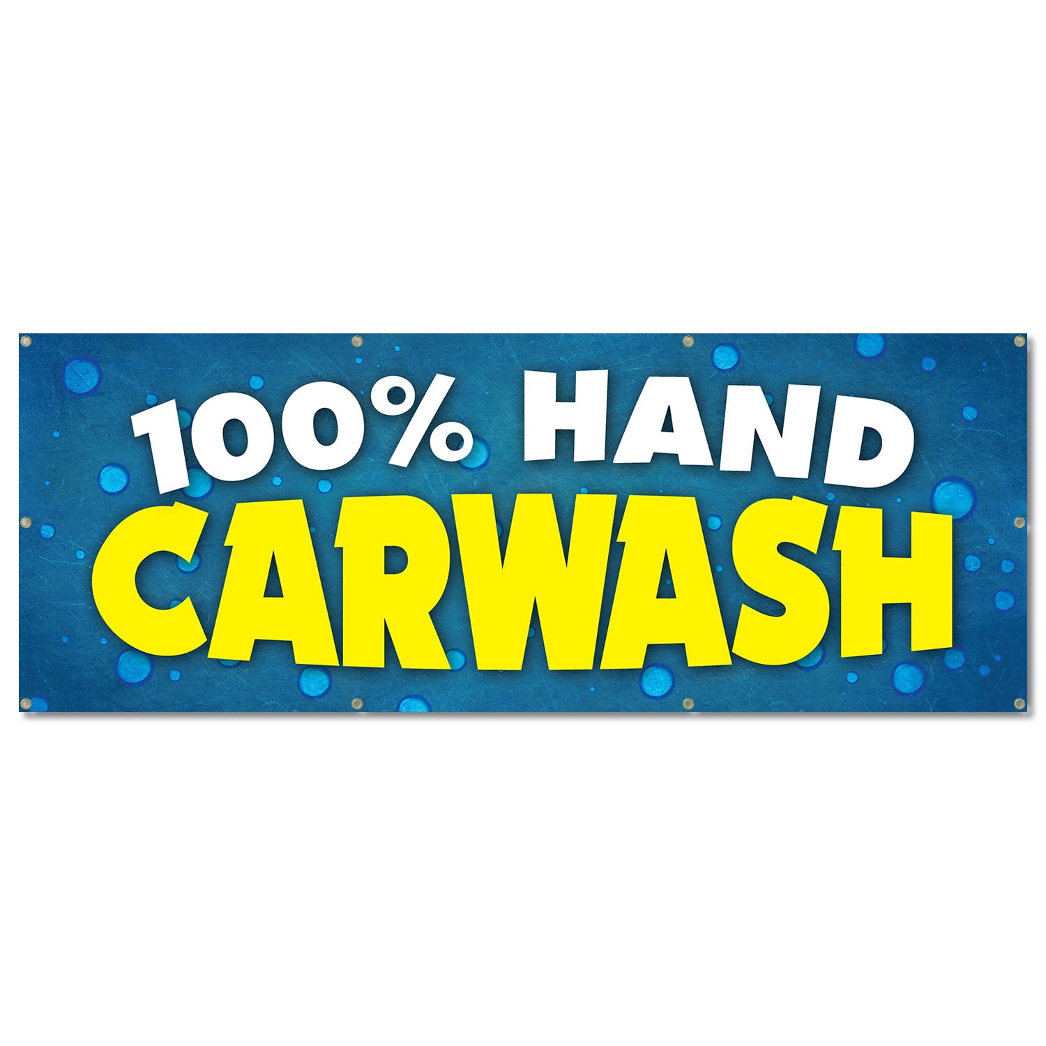 Hand Car Wash | 36" X 96" Banner | Outdoor Vinyl Sign With Grommets ...