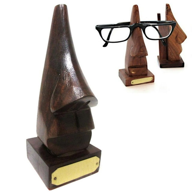 Nose Shaped Spectacle Holder Stand Face Shaped Specs Eyeglass Holder