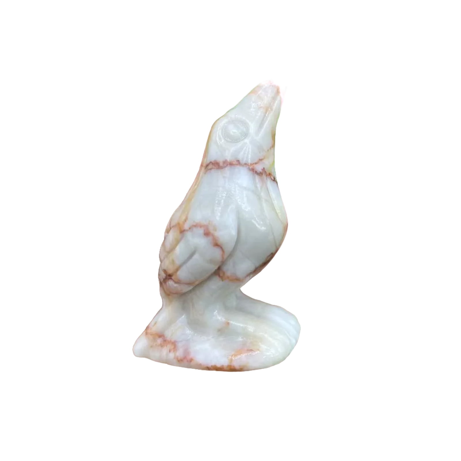 Hand-Carved Raven Figurine - Rave Bird Crow Figurine Statue Sculpture ...