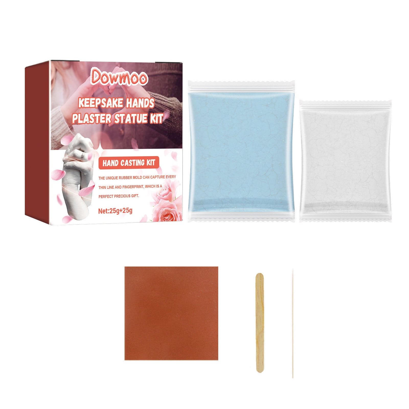 Hand Casting Kit Couples, Plaster Hand Mold Casting Kit, Hand Mold Kit ...