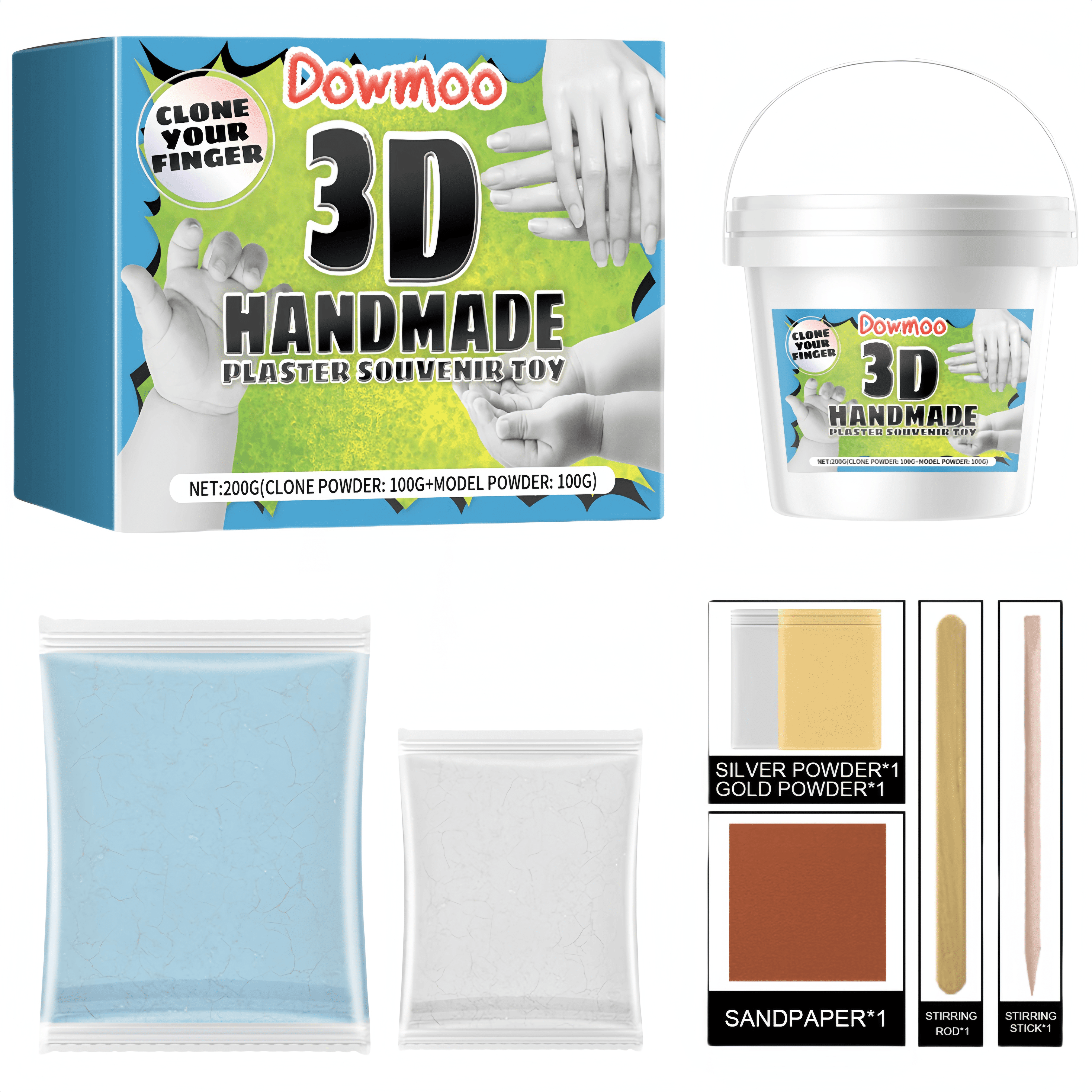 Hand Casting Kit – the Original Hand Mold Kit for Couples – Birthday ...