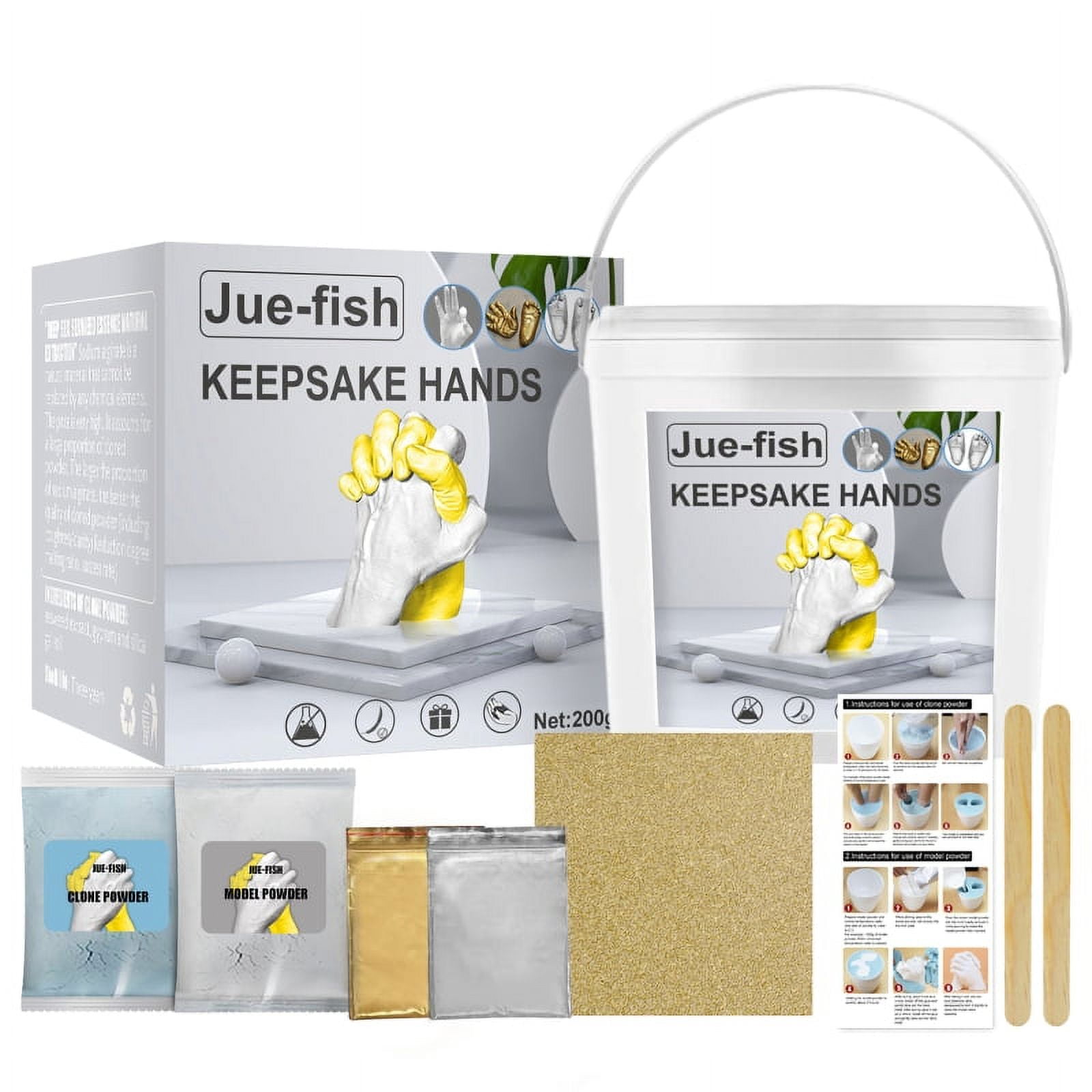 Hand Casting Kits Kids Adults Mother Father Handmade Model Kits Present ...