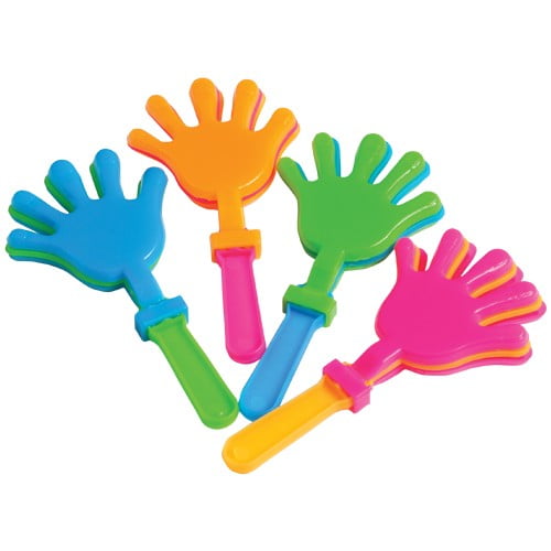 Hand Clackers - 4", Assorted Colors (12/pack) - Walmart.com