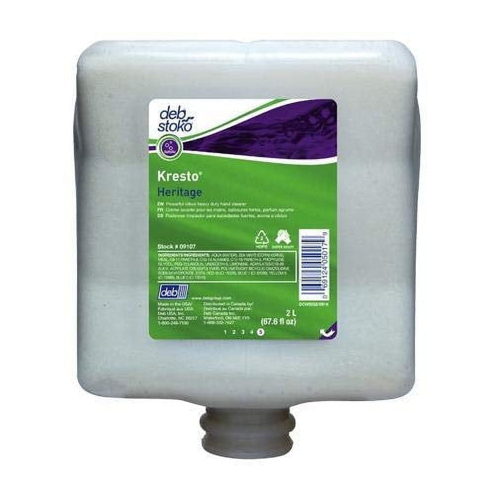 Hand Cleanser, Super Heavy, Kresto Heritage, 2 Liter Refill, Deb 09107 ...