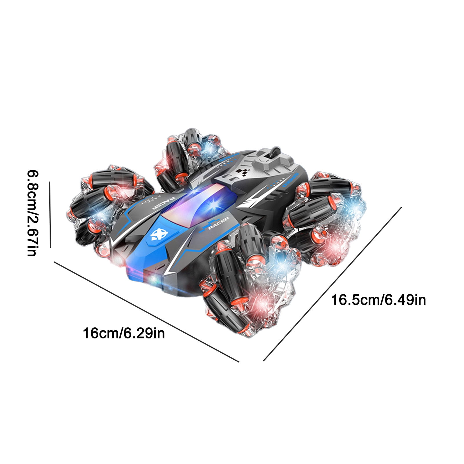 Hand Controlled Gesture Stunt Car with Remote Control - Double-Sided ...