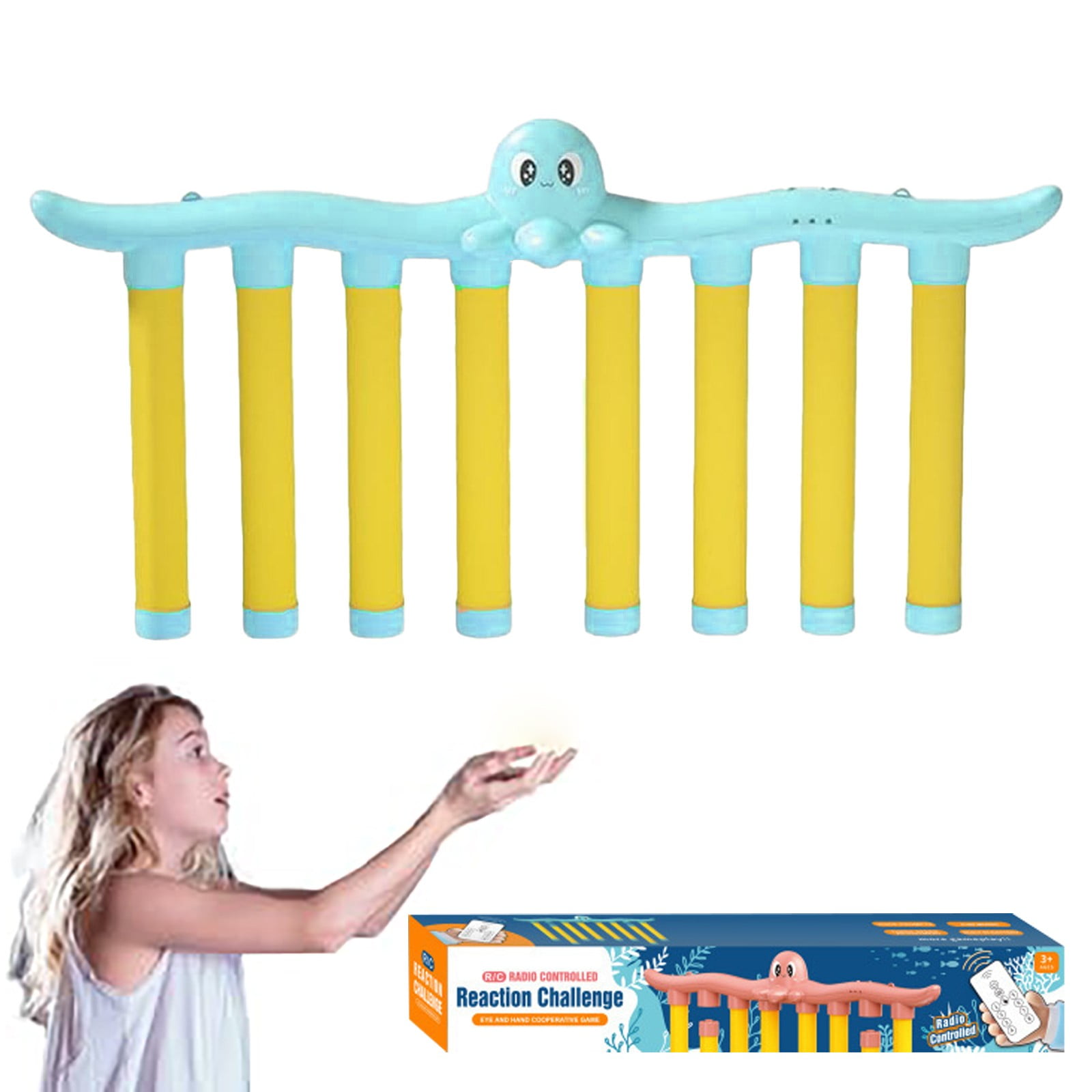 Hand Coordination Training Catching Stick Game Drop Trivia Game Finger ...