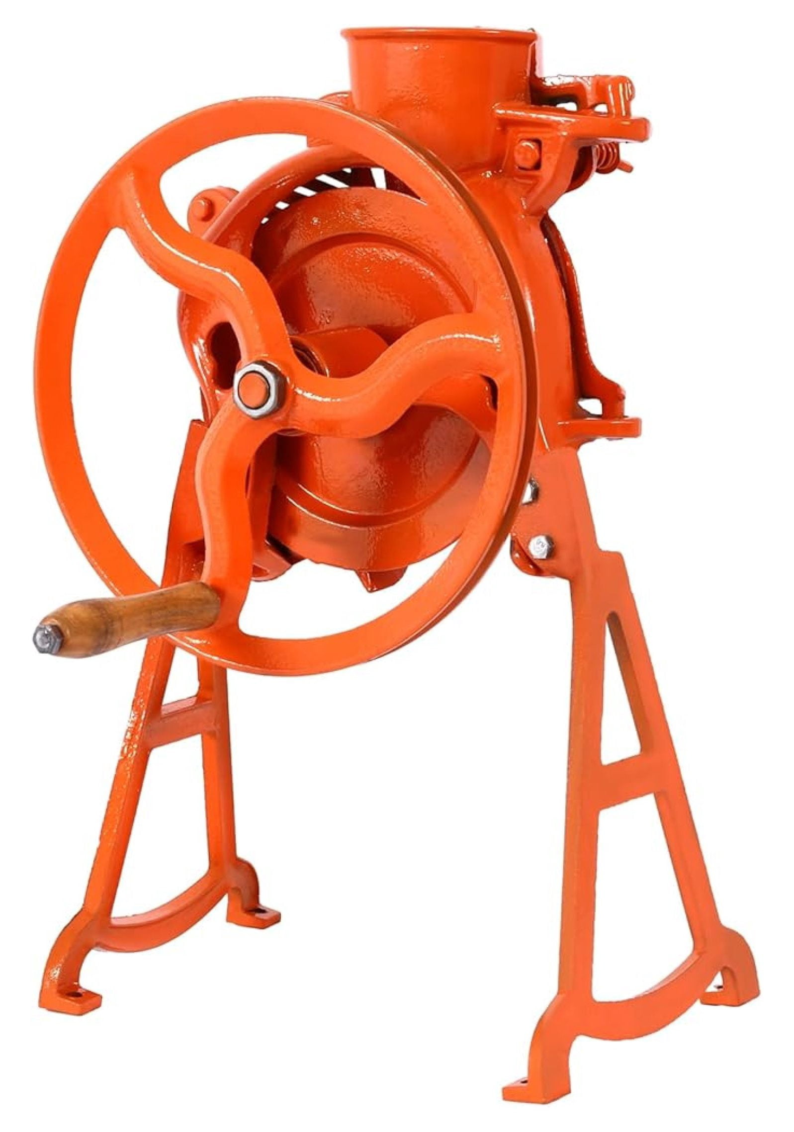 Hand Corn Sheller with Wooden Handle Cast, Manual Corn Thresher, Corn ...