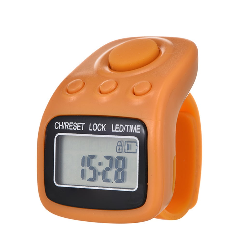 Hand Counter Clickers Electronic Finger Counter LCD Digital Finger ...