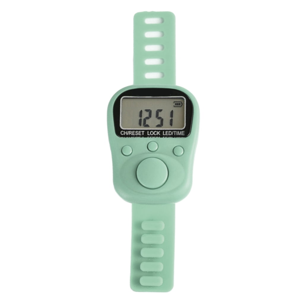 Hand Counter Clickers Electronic Finger Counter LCD Digital Finger ...