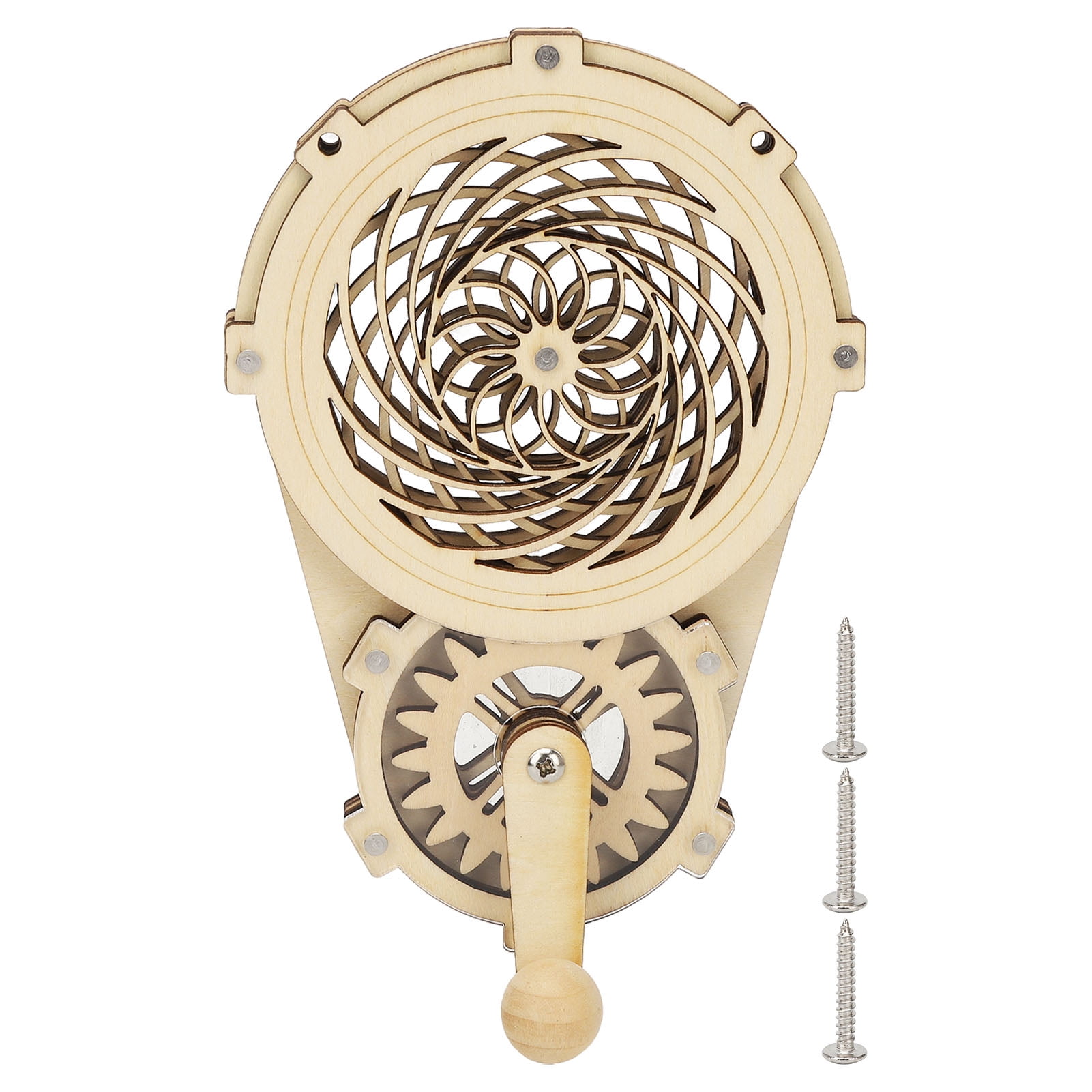 Hand Crank Gear Toy Early Educational Stimulate Imagination Puzzle DIY ...