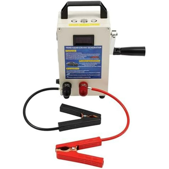 Hand Crank Generator, 20A 15600mAh Portable Power Station High Power ...