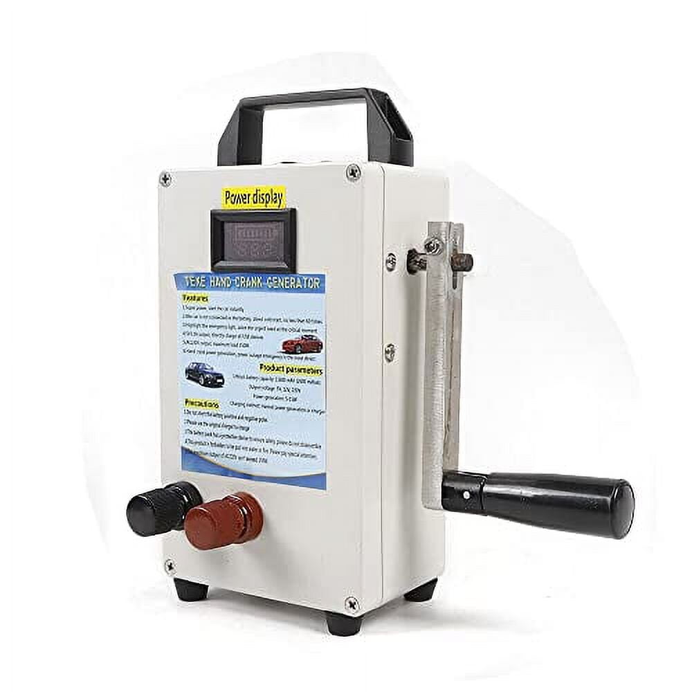 Hand Crank Generator with USB Charger 150W Outdoor Travel Camping ...