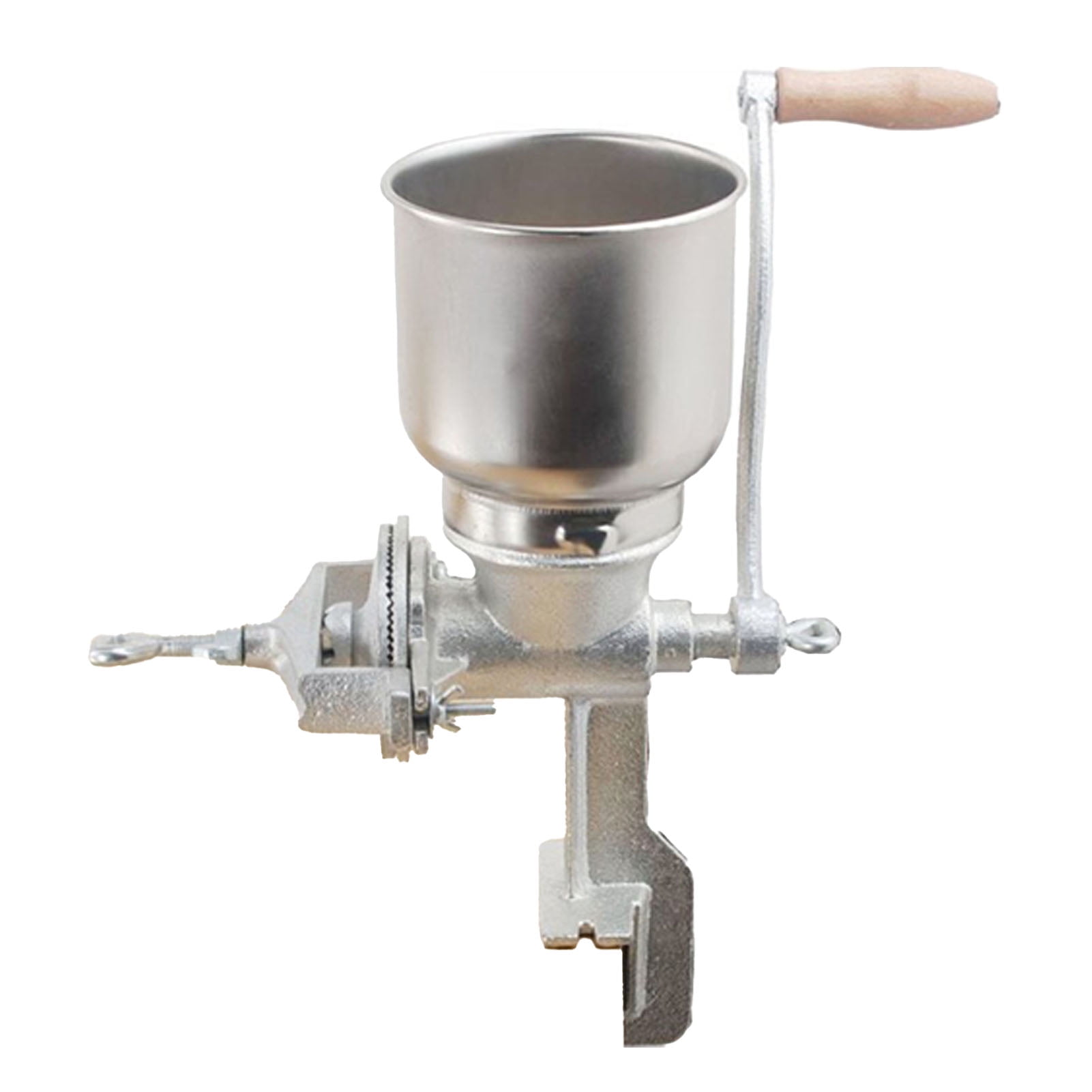 Hand Crank Grain Mill Cast Iron Table Clamp Manual Corn Grain Grinder ...