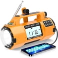 Hand Crank Radio with NOAA Weather Alert, Replaceable , Rechargeable ...