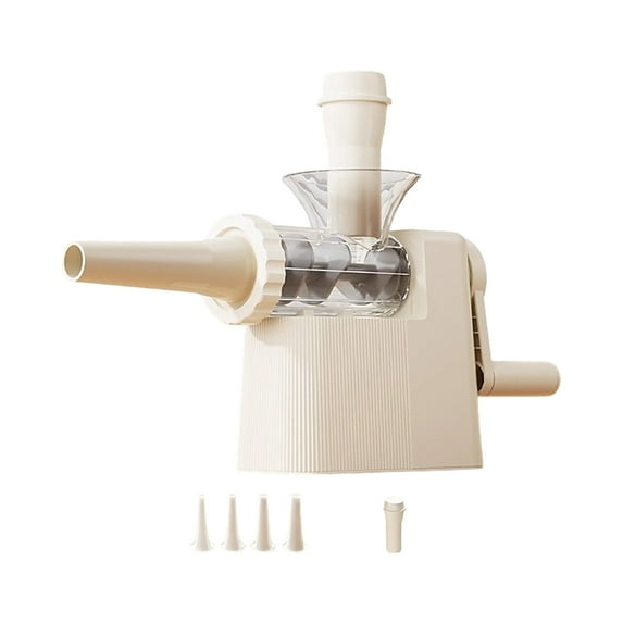 Hand Crank Sausage Stuffer with Multiple Size Nozzles for Easy Homemade ...