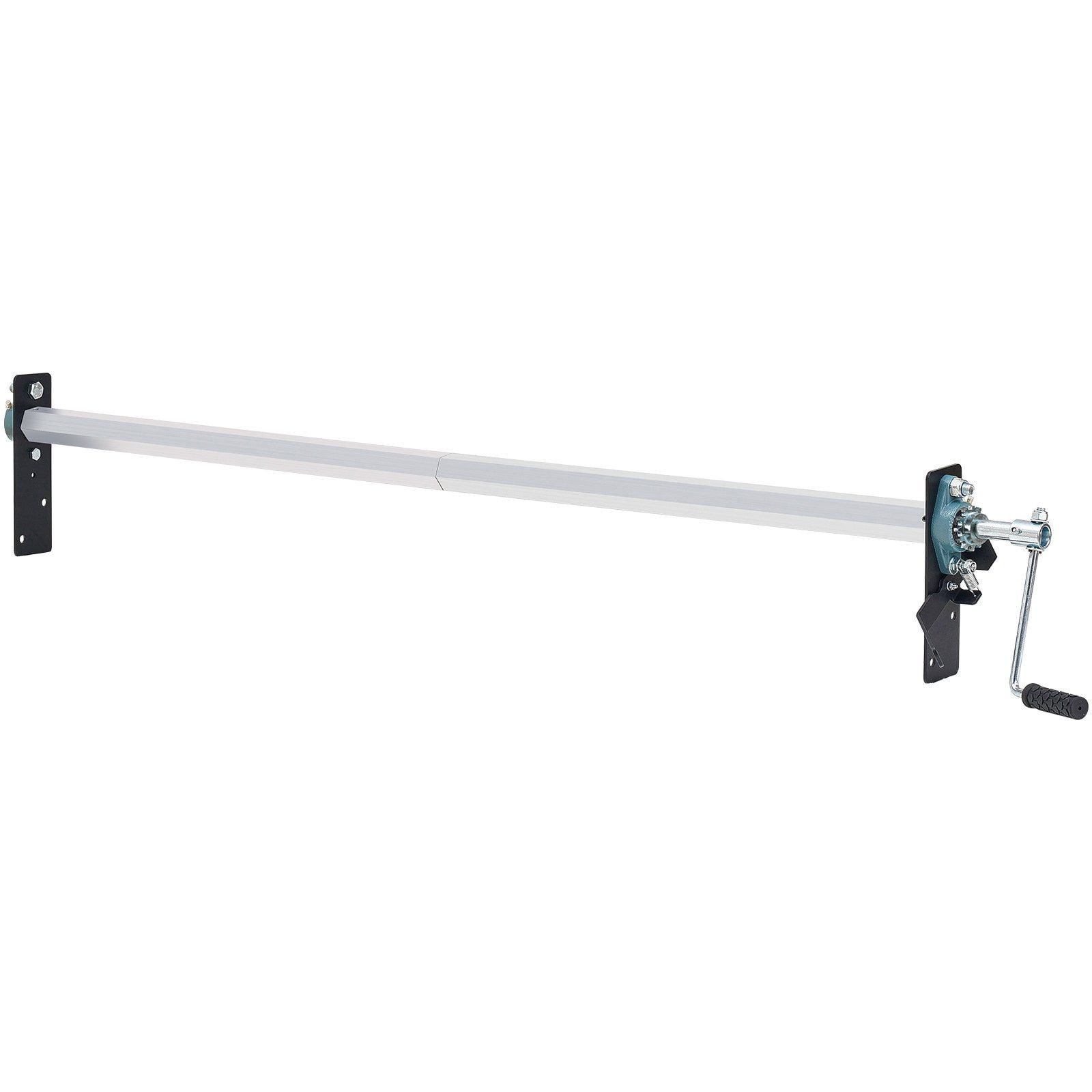Hand Crank Tarp Roller Kit, 64"-104" Adjustable Width, Aluminum Alloy ...