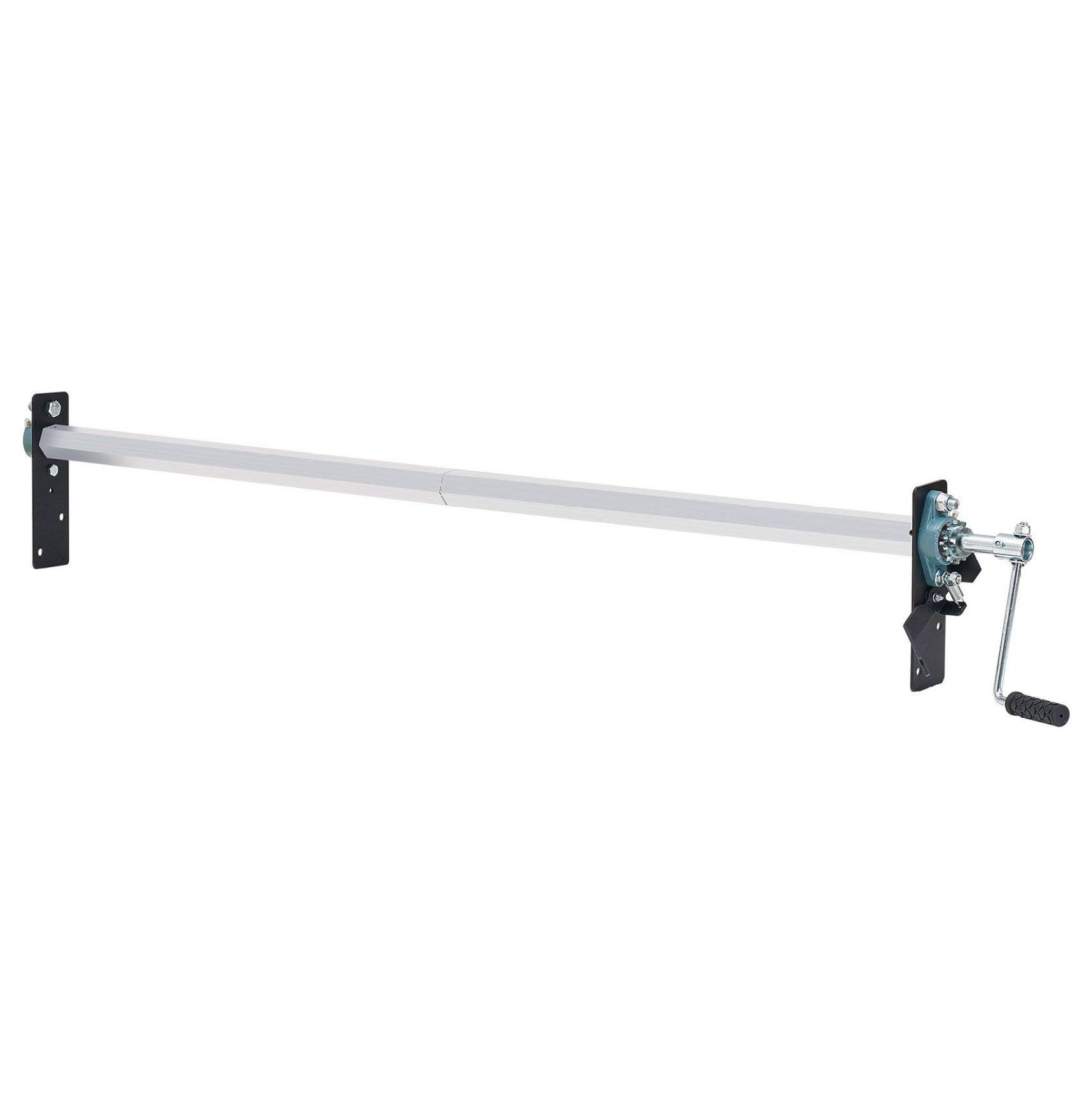 Hand Crank Tarp Roller Kit 64-104", Aluminum Alloy, Dump Truck Tarp ...