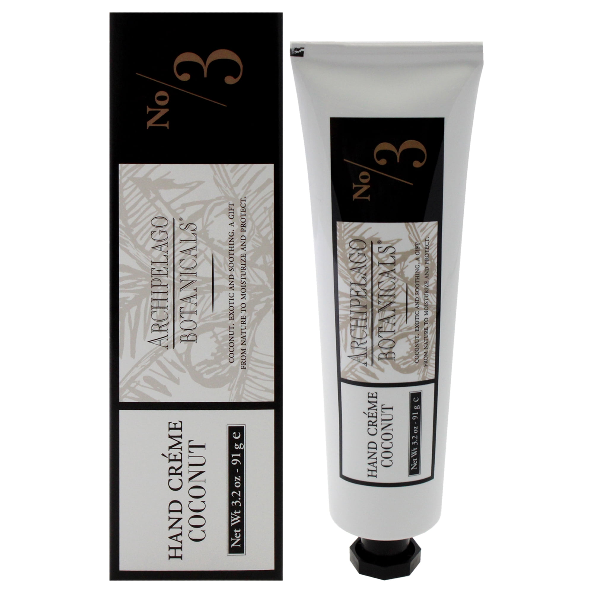 Archipelago Botanicals Hand Cream - Coconut , 3.2 oz Cream - Walmart.com