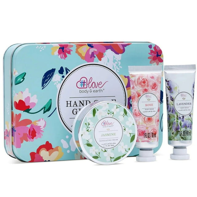 Hand Cream Gift Sets with Exfoliating Cream , Shea Butter Hand Lotion ...